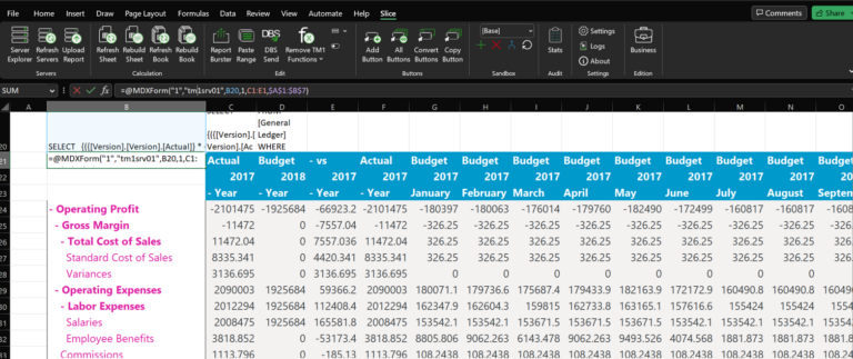 Create Dynamic Asynchronous Views with MDX