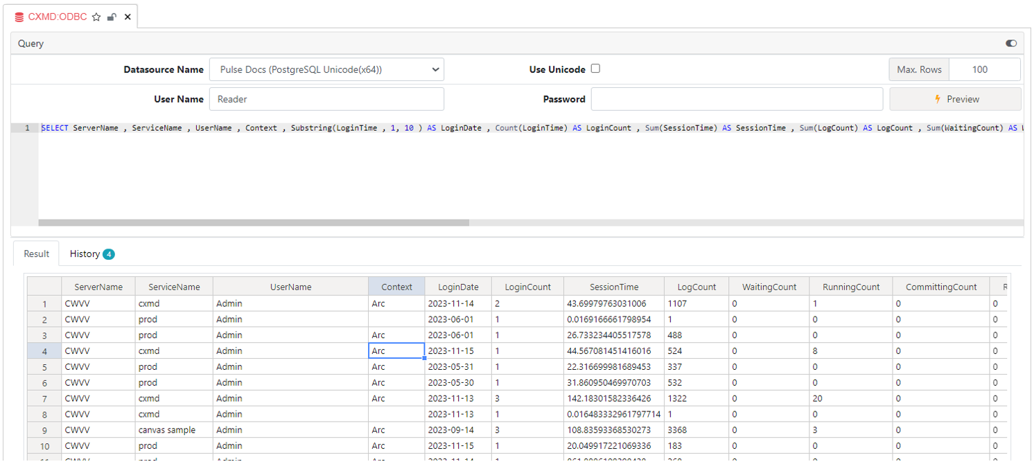 Loading Pulse data in TM1